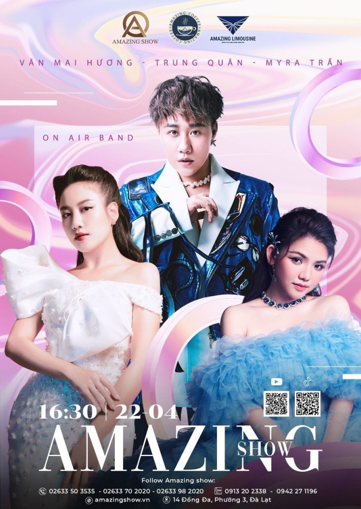 Đặt vé Liveshow Amazing Show Đà Lạt - Da Lat Services