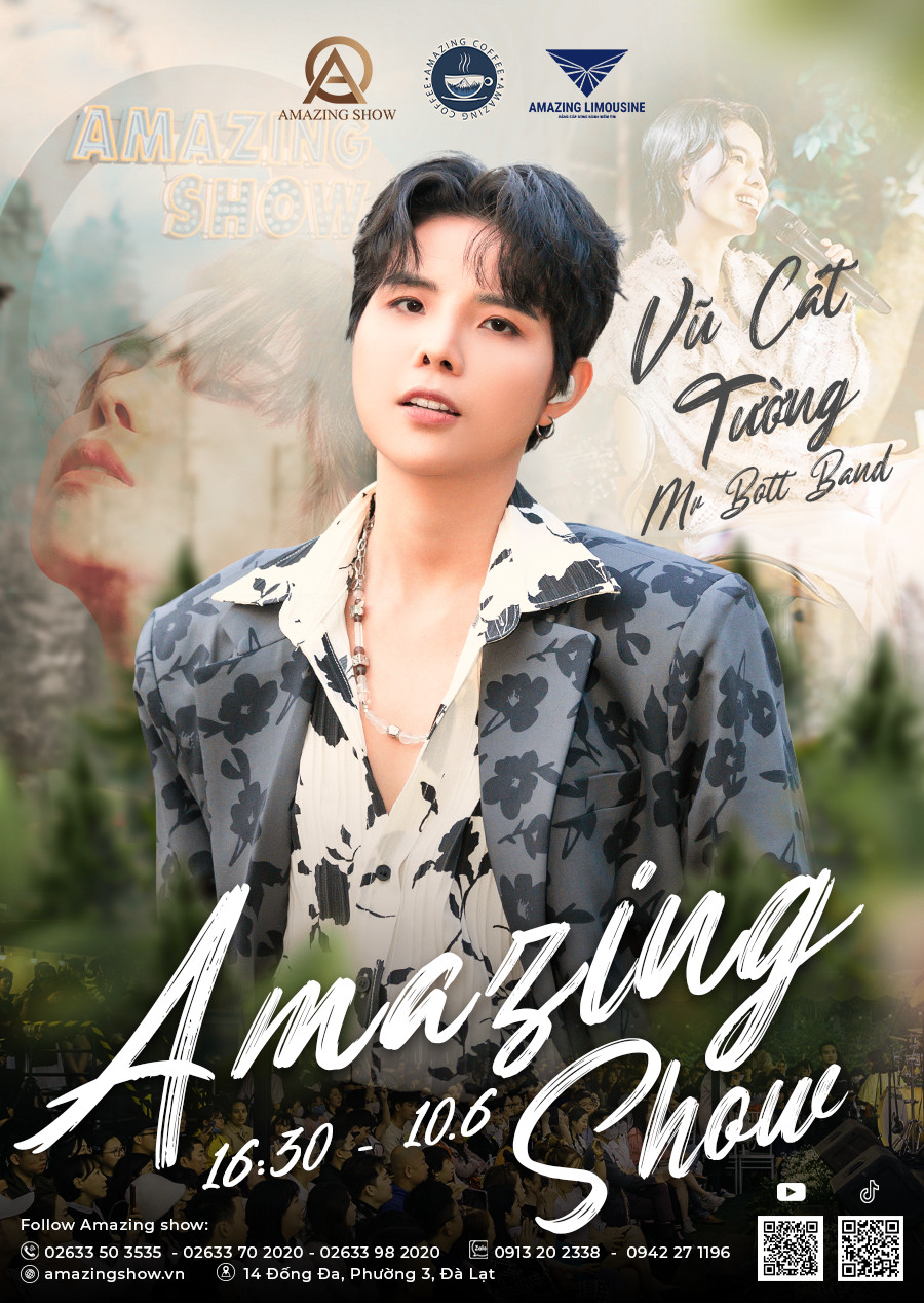 Đặt vé Liveshow Amazing Show Đà Lạt - Da Lat Services